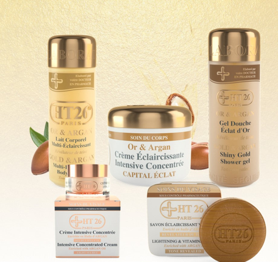 HT26 Gold & Argan Beauty Box – HT26 Paris