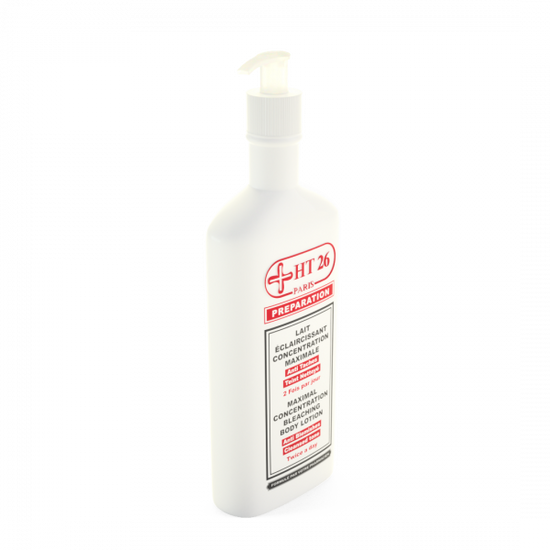HT26 Preparation Maximal concentration bleaching body lotion / Lait éc ...